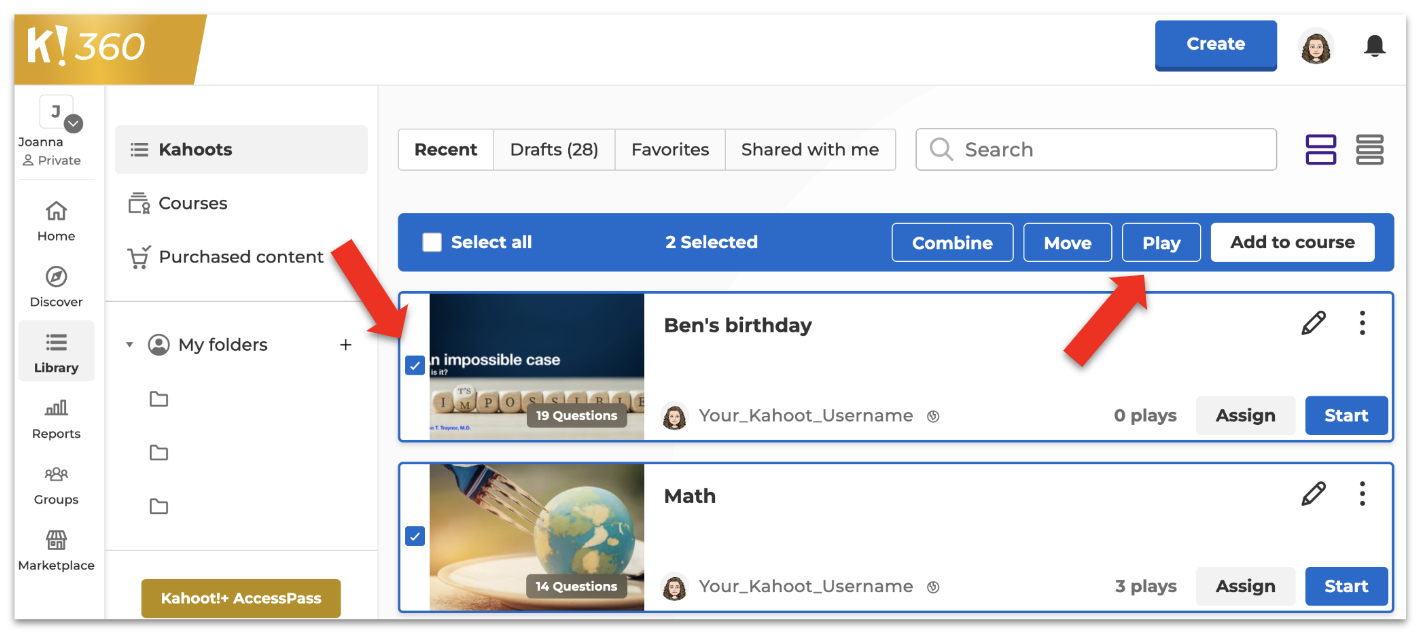 Kahoot! playlist: How to play multiple games – Kahoot! Help & Resource ...