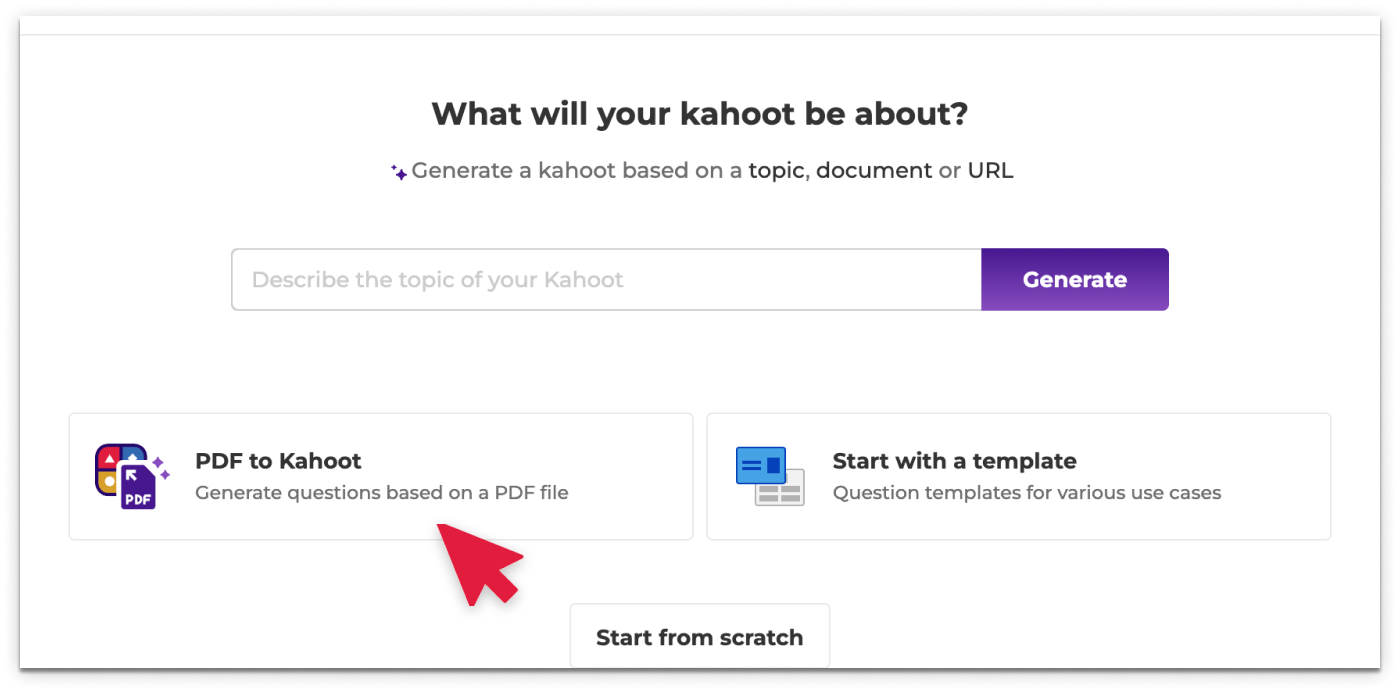 Hoe gebruik je Kahoot! AI-tools – Kahoot! Resource- en Helpcentrum