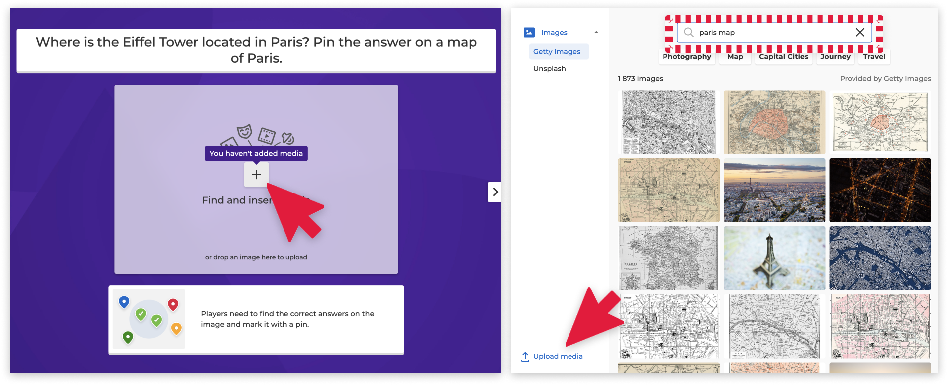Kahoot! questions: How to use pin answer question – Kahoot! Help ...