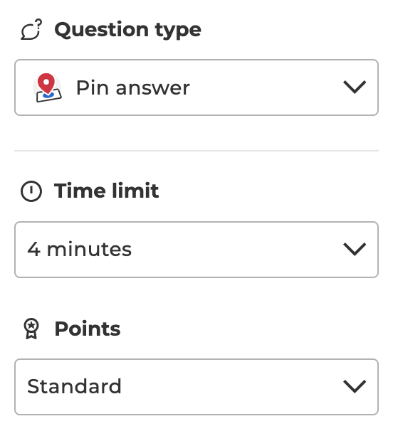 Kahoot! questions: How to use pin answer question – Kahoot! Help ...