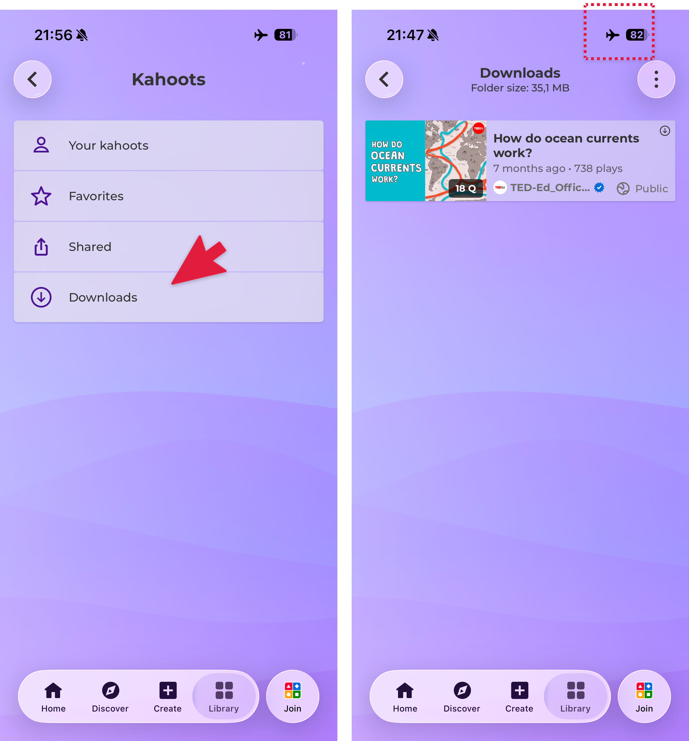 How to download a kahoot and play offline in the mobile app – Kahoot! Help & Resource Center