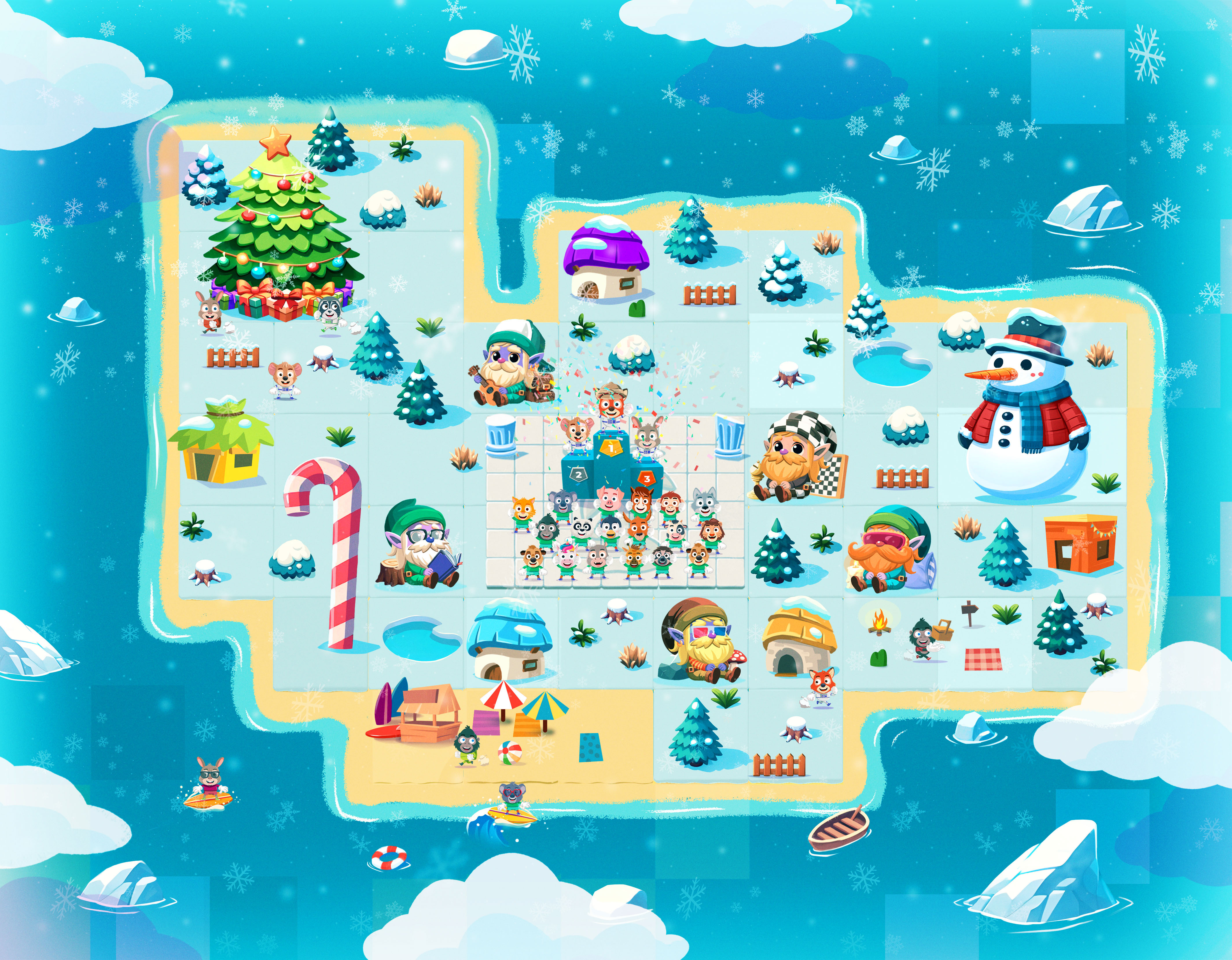 Kahootopia! Seasonal rewards and events: Winter Holidays – Kahoot! Help ...