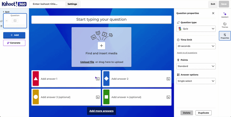 How to generate Kahoot! questions with AI – Kahoot! Help & Resource Center