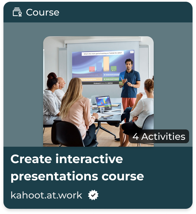 Kahoot! At Work Learning Hub – Kahoot! Hilfe- und Ressourcen-Center