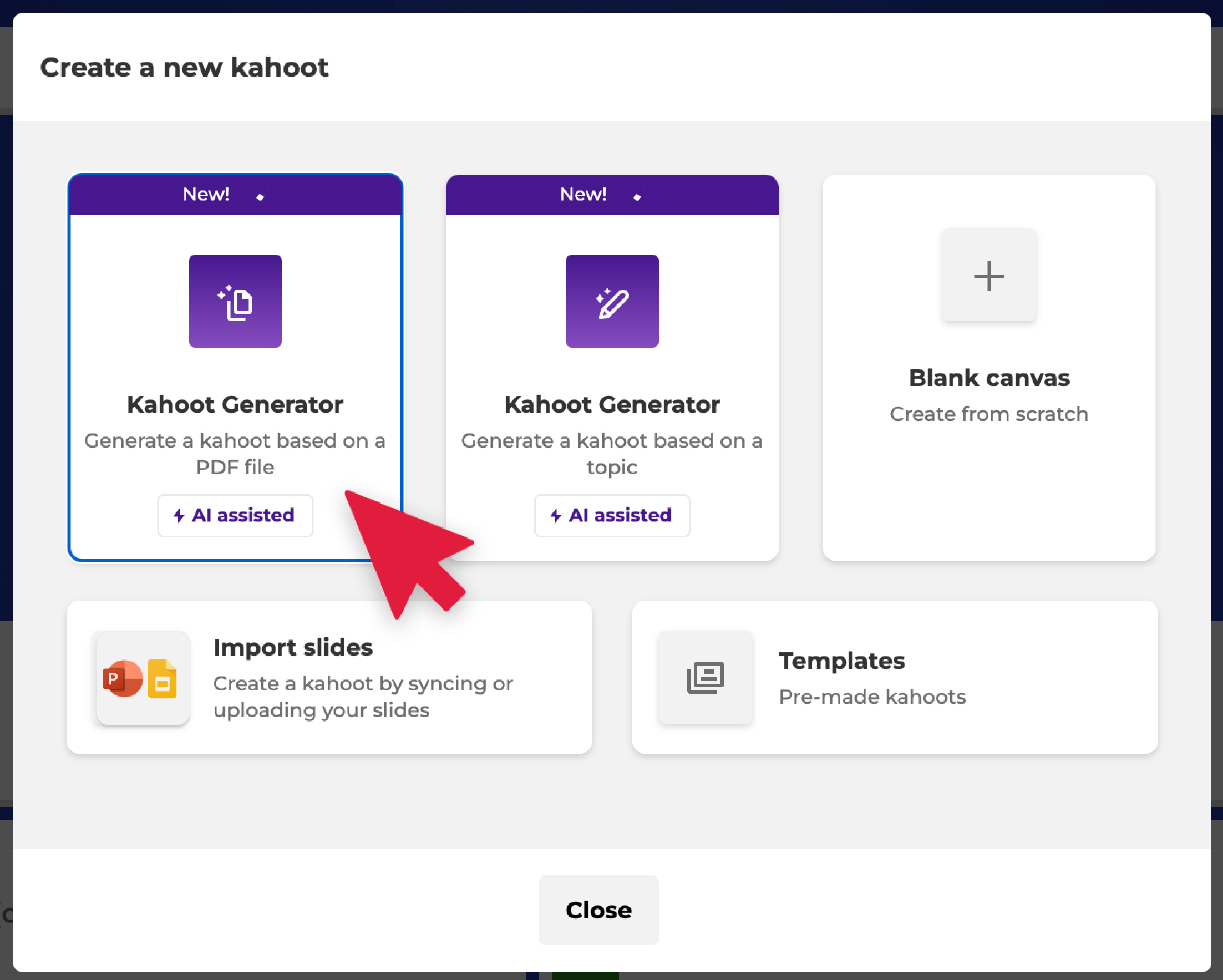 Wie man ein Kahoot mit AI erstellt – Kahoot! Hilfe- und Ressourcen-Center