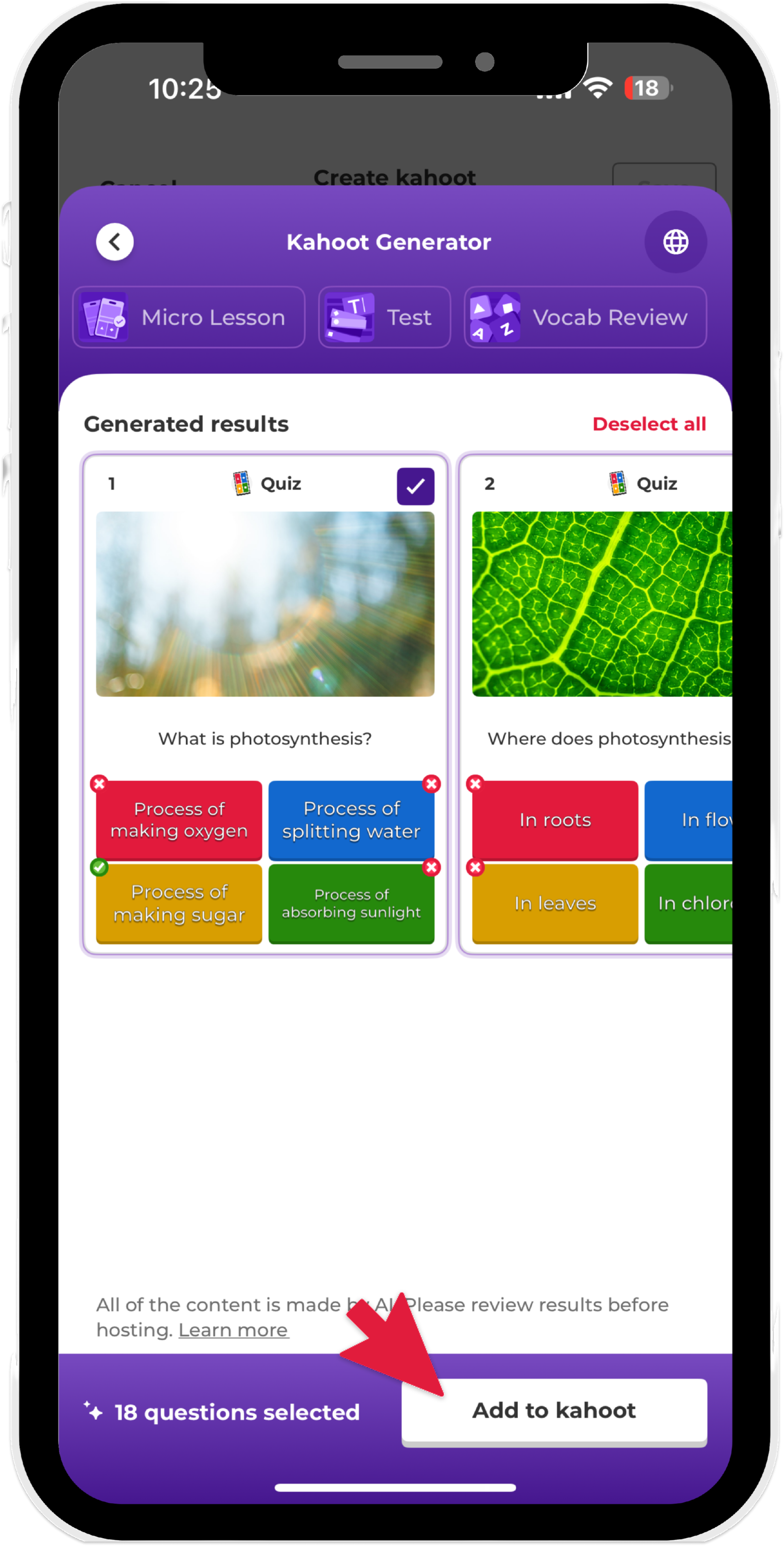 How to use Kahoot! AI tools in mobile app – Kahoot! Help & Resource Center