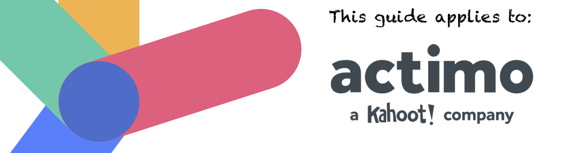 Actimo: App Single-Sign-On (SSO) – Kahoot! Hilfe- und Ressourcen-Center