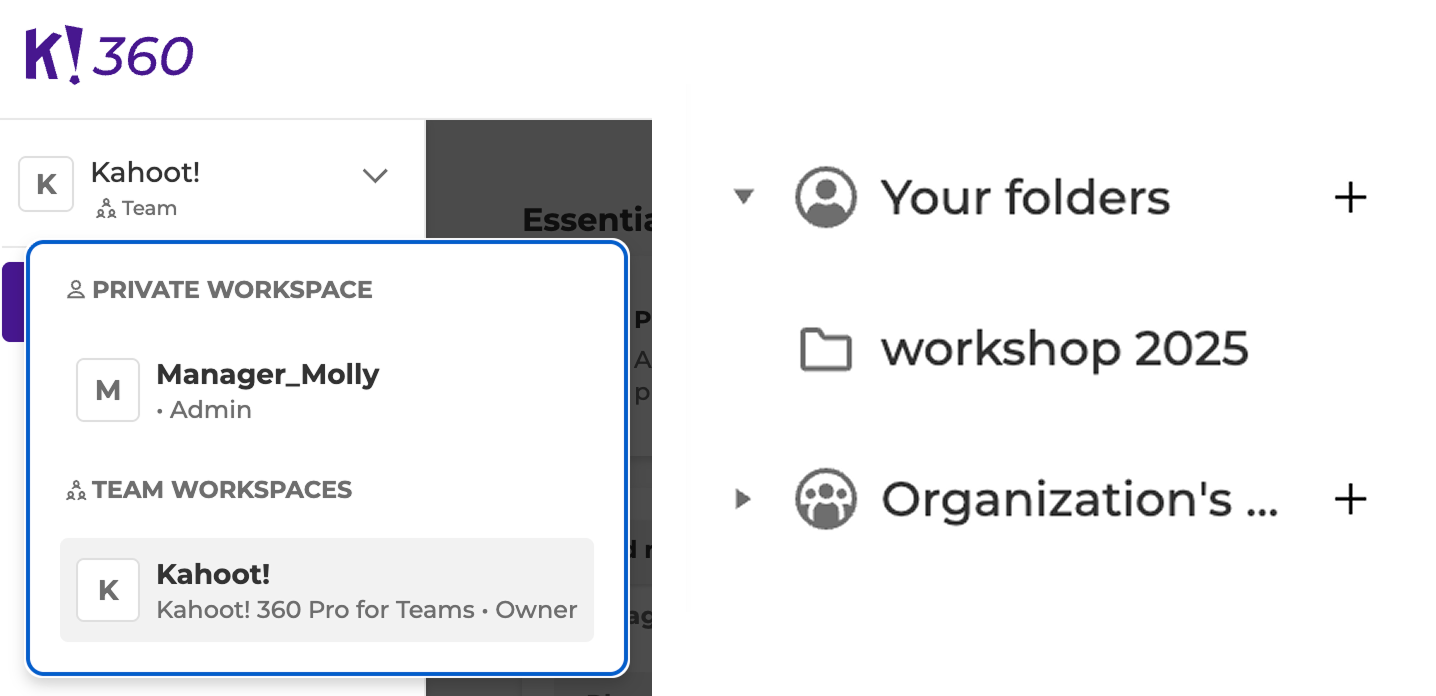 Hur man använder Kahoot! mappar – Kahoot! Hjälp- och resurscenter